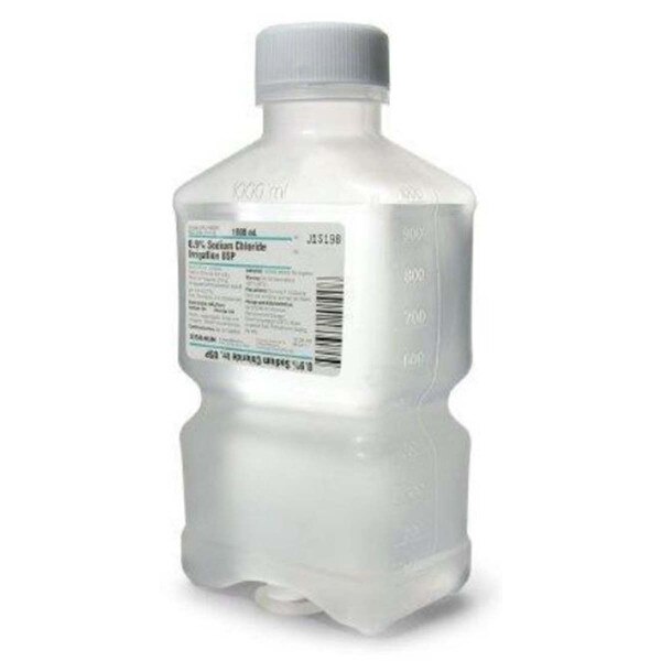 Irrigation Solution Sodium Chloride, PF 0.9% Not for Injection, 1,000mL ...