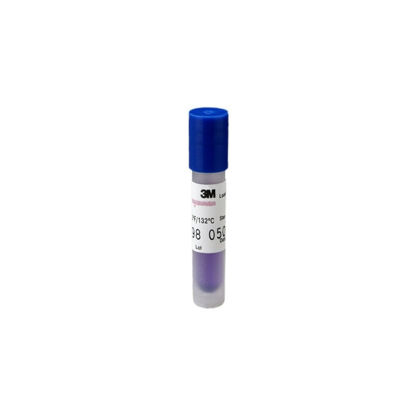 3M Attest Biological Indicator 1261P for Steam Sterilization, 25/Box