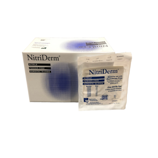 Innovative NitriDerm Nitrile Synthetic Sterile Surgical Gloves - Pairs ...