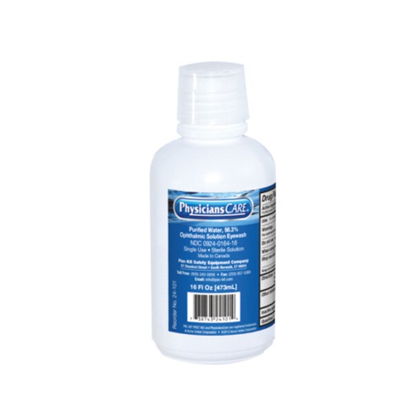 16oz Eye Wash Solution (Physicians Care)