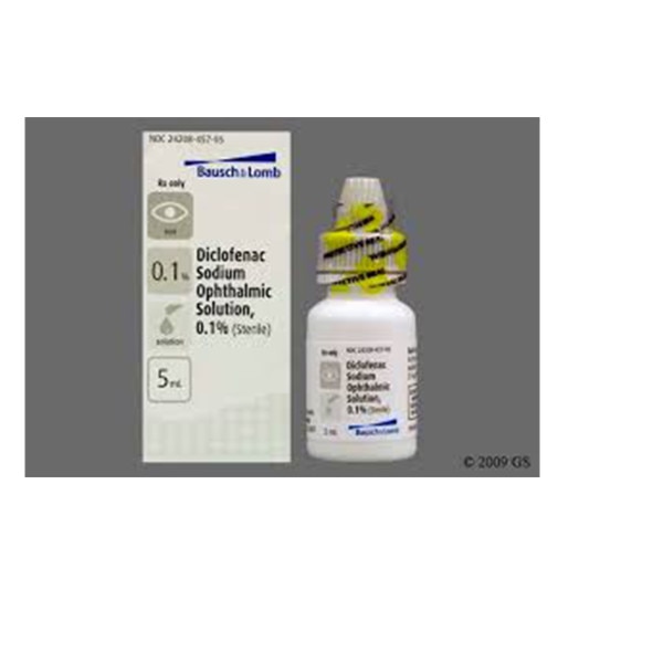 Diclofenac Sodium Ophthalmic Solution 0.1% 5mL (B&L)
