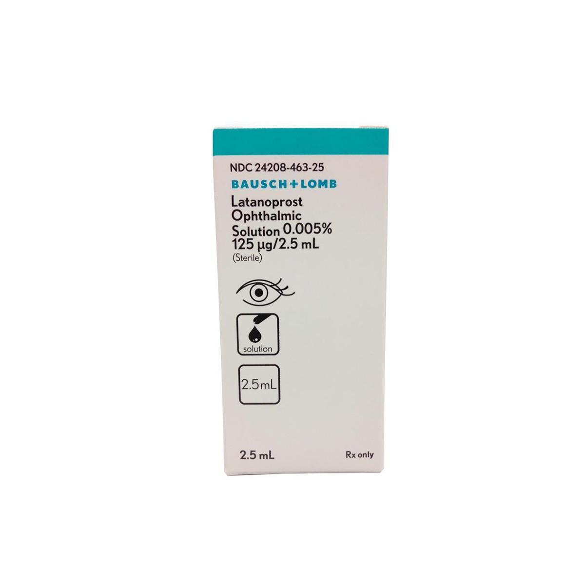 Latanoprost .005% 50mcg/ml 2.5mL (Bausch & Lomb)