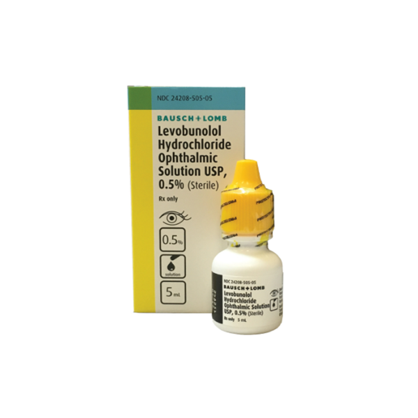 Levobunolol HCL 0.5%, 5mL