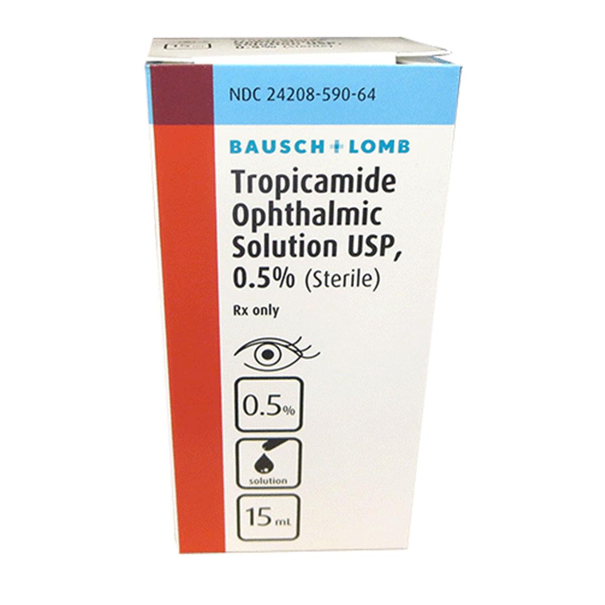 Tropicamide 0.5%, 15mL (Bausch & Lomb)