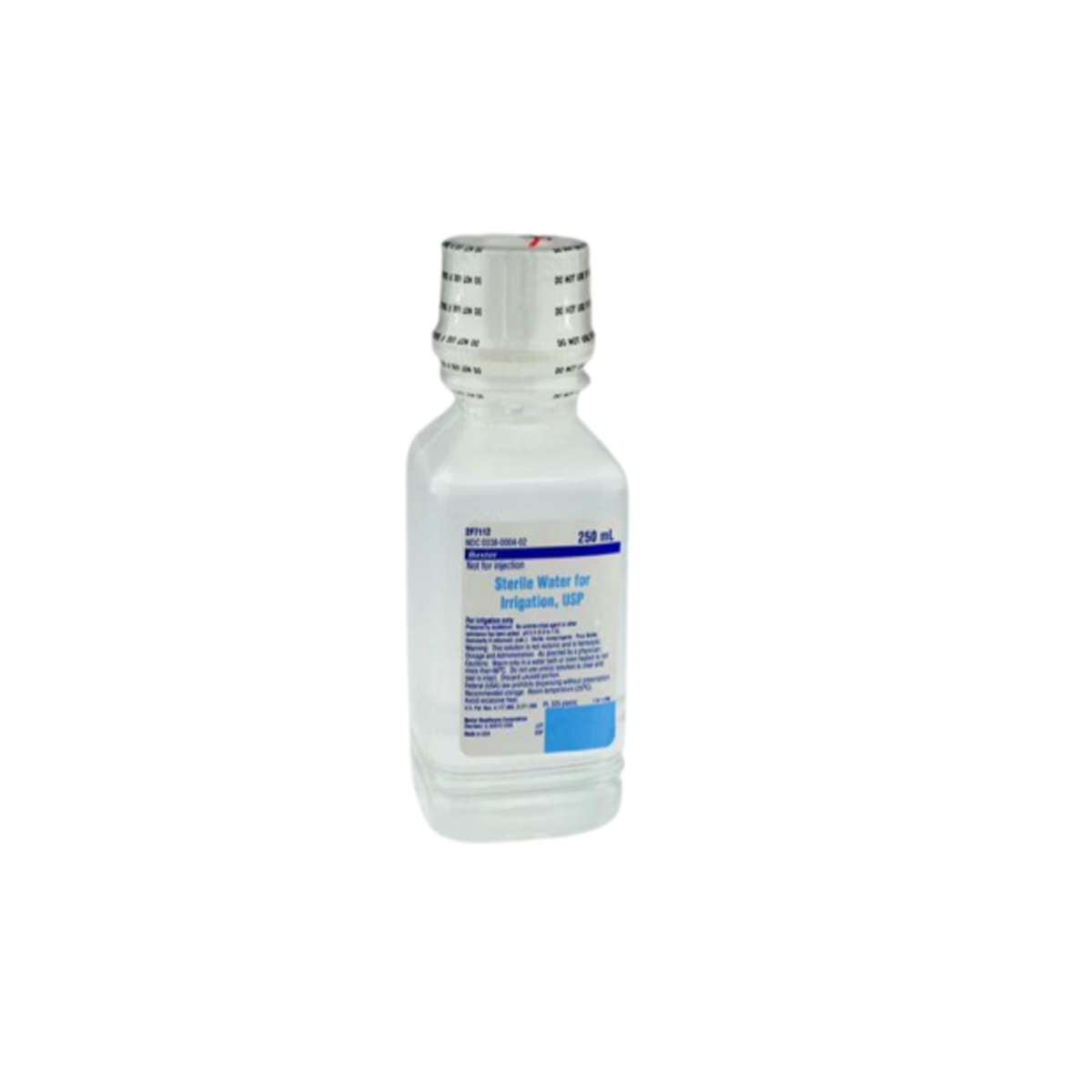Sterile Water for Irrigation, 250mL Plastic Pour Bottle (Baxter)
