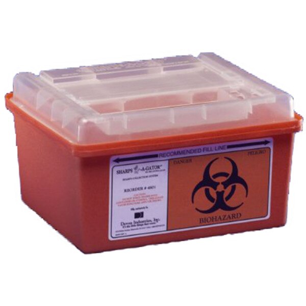 Cardinal Health Sharps-A-Gator Red Container 1 Gallon