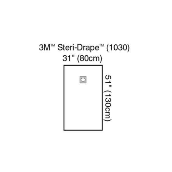 3M Steri-Drape 1030 10/Box