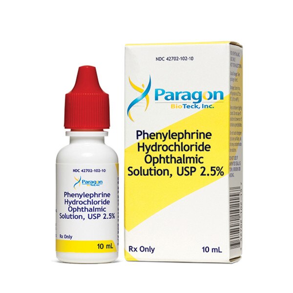 Phenylephrine Drops 2.5%, 10mL (Bausch & Lomb)