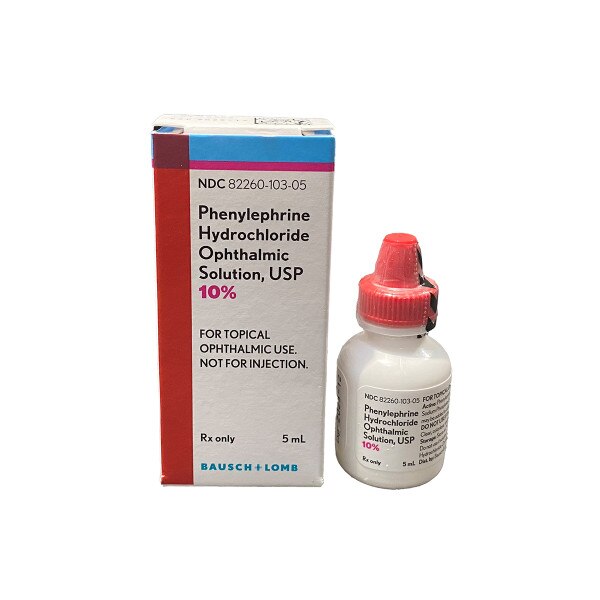 Phenylephrine Drops 10%, 5mL (Bausch & Lomb)