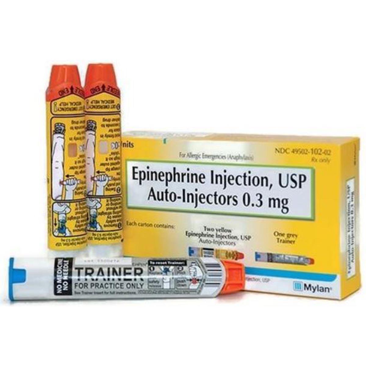 Alpha- and Beta-Adrenergic Agonist Epinephrine 0.3 mg (1:1000 ...