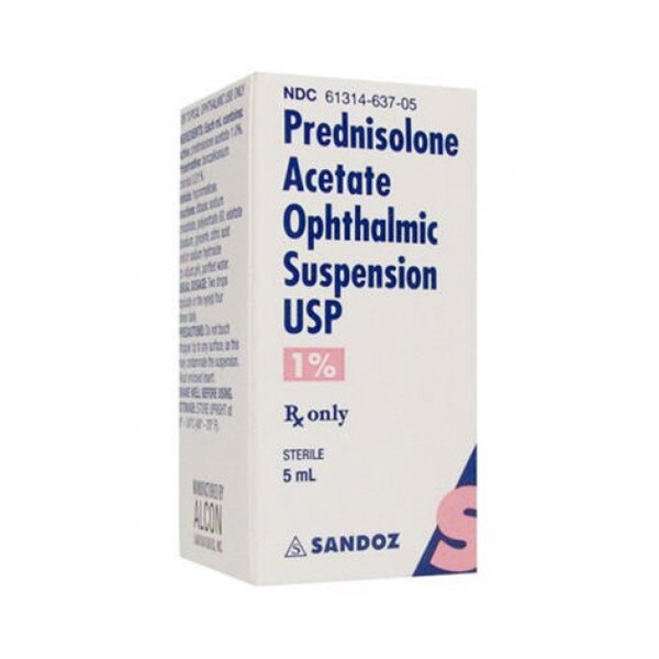 Prednisolone Acetate 1% 5mL (Sandoz)