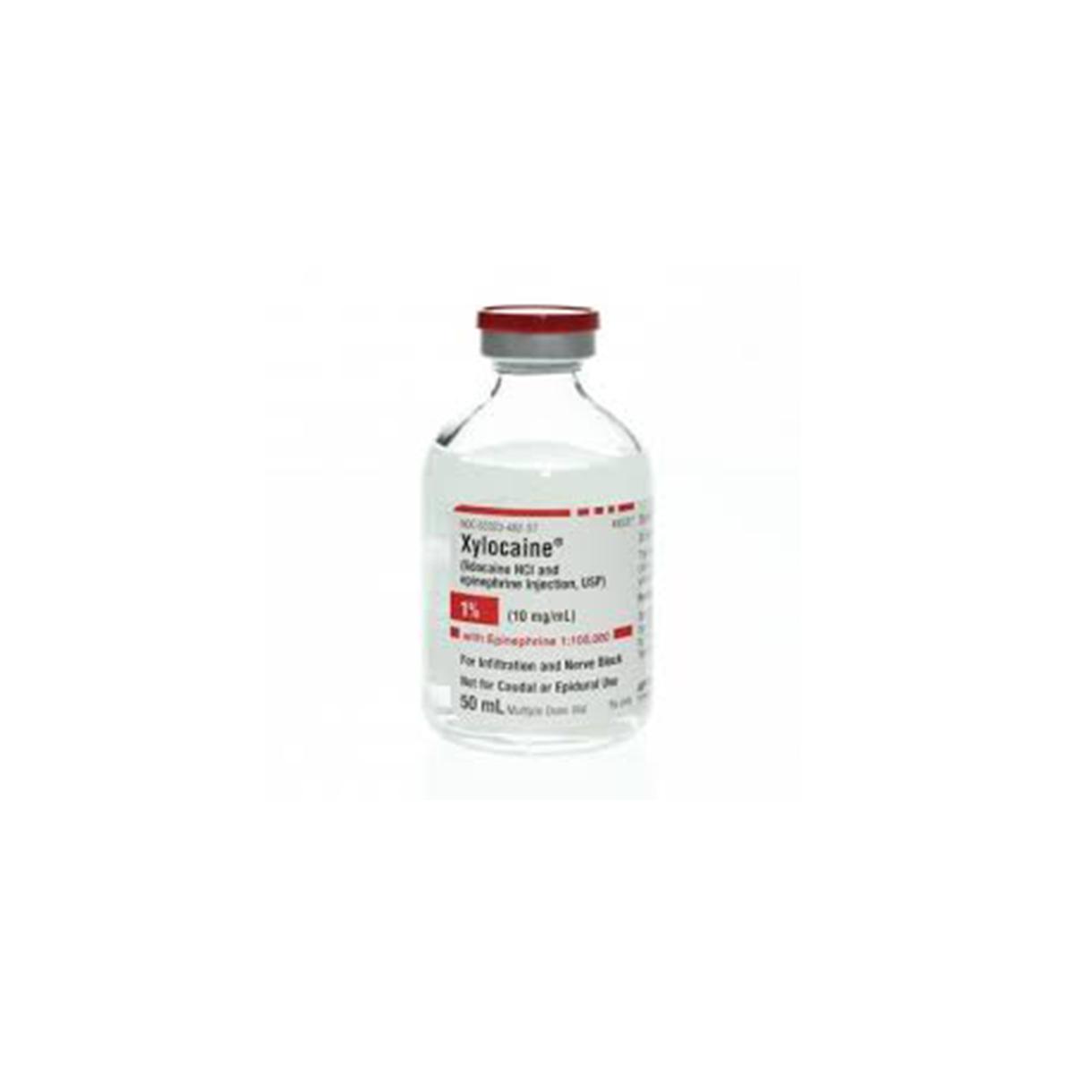 Xylocaine with Epinephrine Lidocaine HCl / Epinephrine 1% - 1:100,000 ...