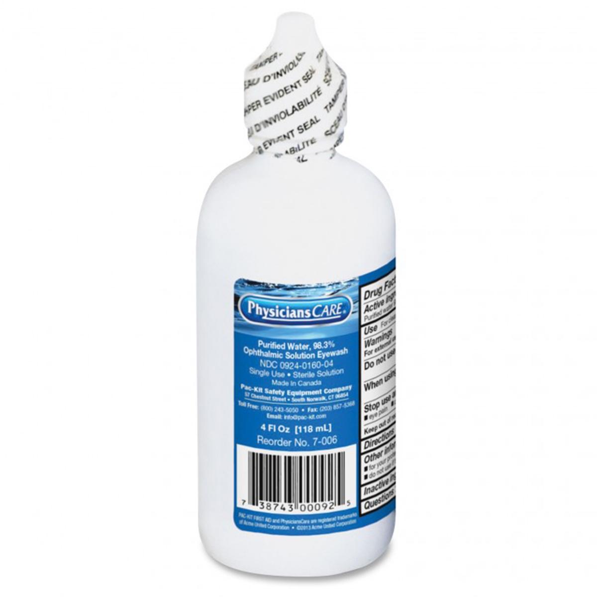 4oz Eye Wash Solution (Physicians Care)