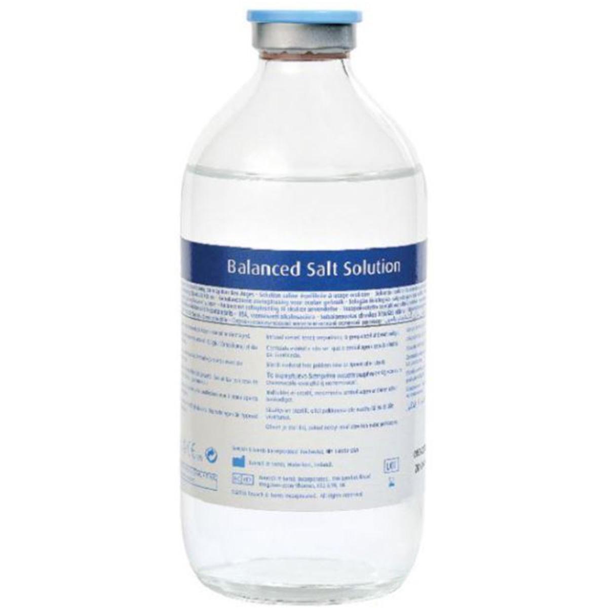 Balanced Salt Solution (BSS) 500mL Glass Bottle