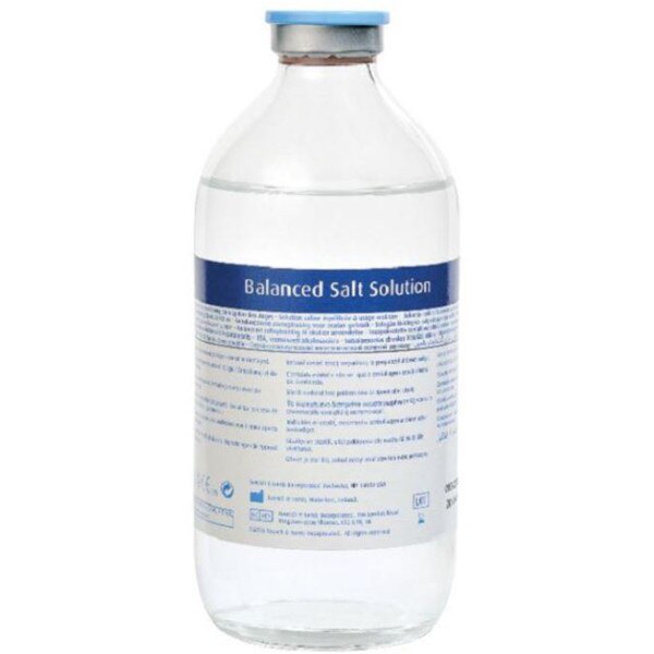 Balanced Salt Solution (BSS) 500mL Glass Bottle