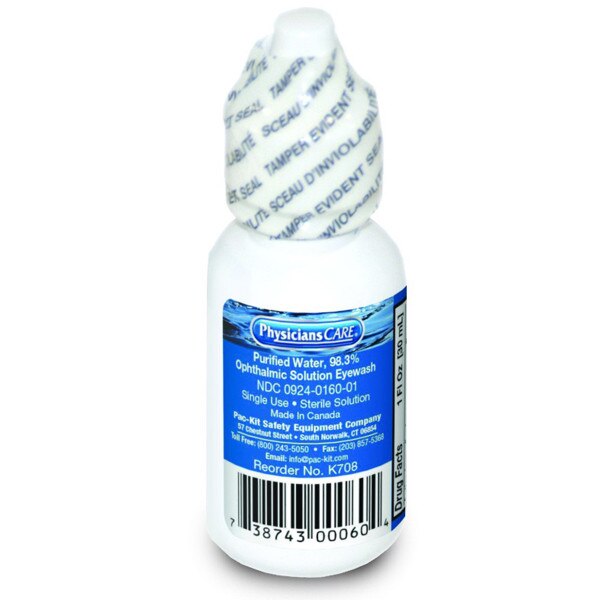 1oz Eye Wash Solution (Physicians Care)
