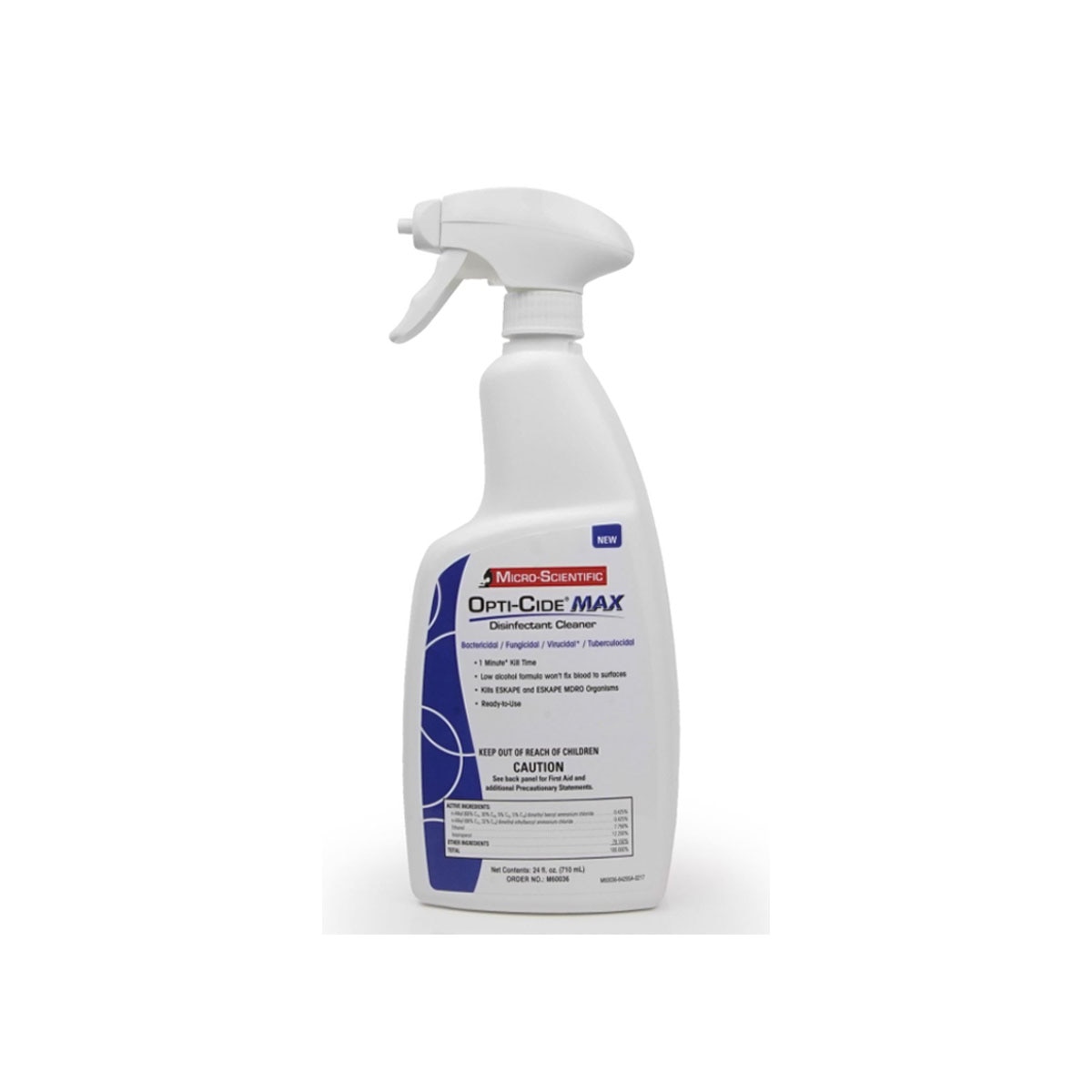 Opti-Cide MAX Disinfectant 24oz Spray Bottle