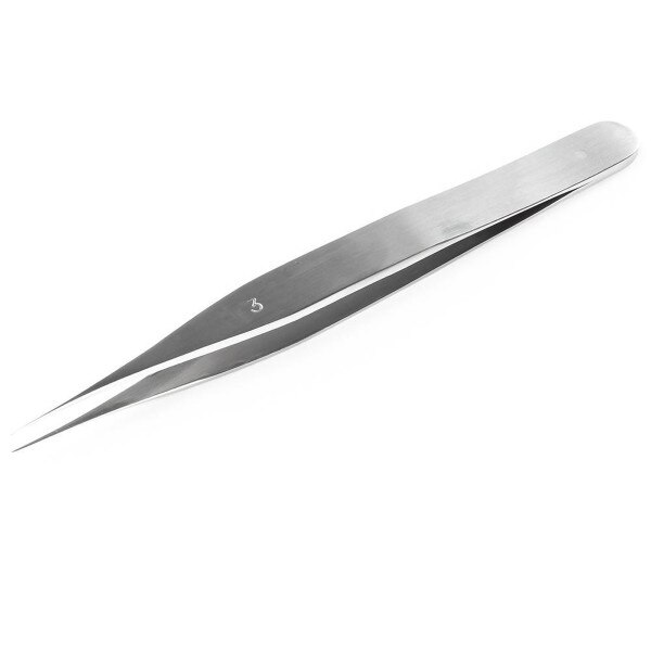 Jewelers Forceps #3 Delicate, Straight Point, Sharp | Ophthalmics Inc.