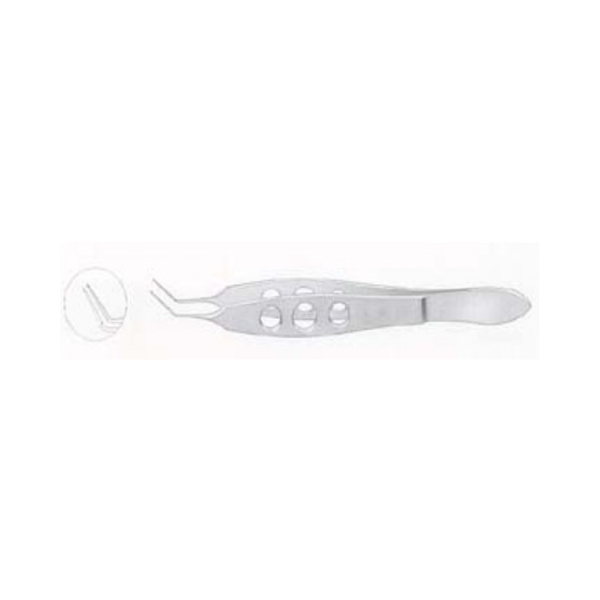 Kelman-McPherson Tying Forceps, 8mm, Angled