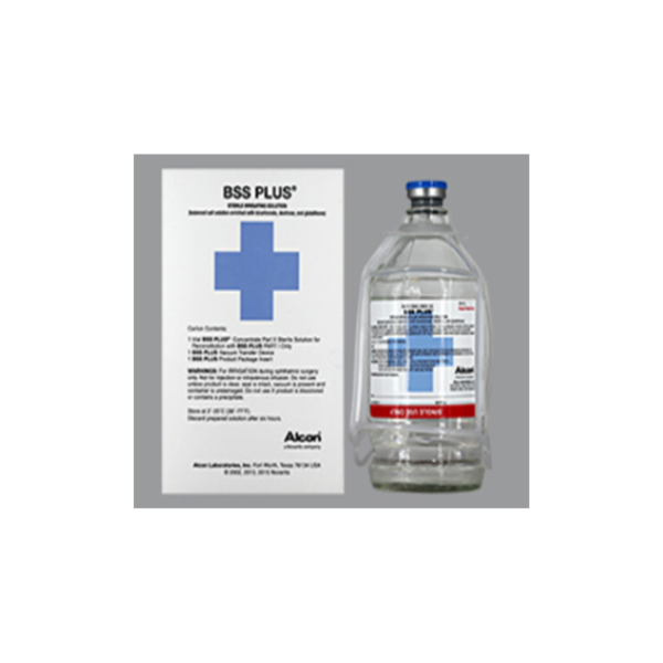 Balanced Salt Solution Plus (BSS) 500mL Glass Bottle