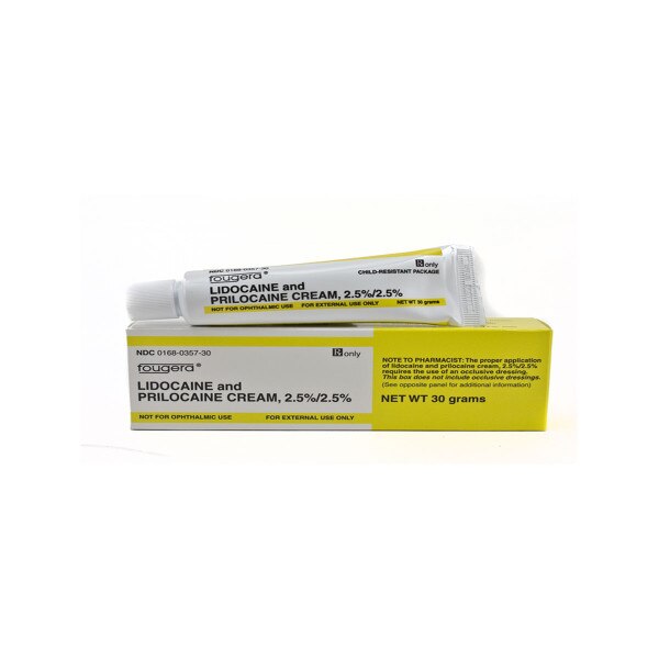 Lidocaine 2.5% and Prilocaine 2.5% Topical Cream 30g (Sandoz)